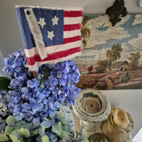 Primitive American Flag – Grace & Glory